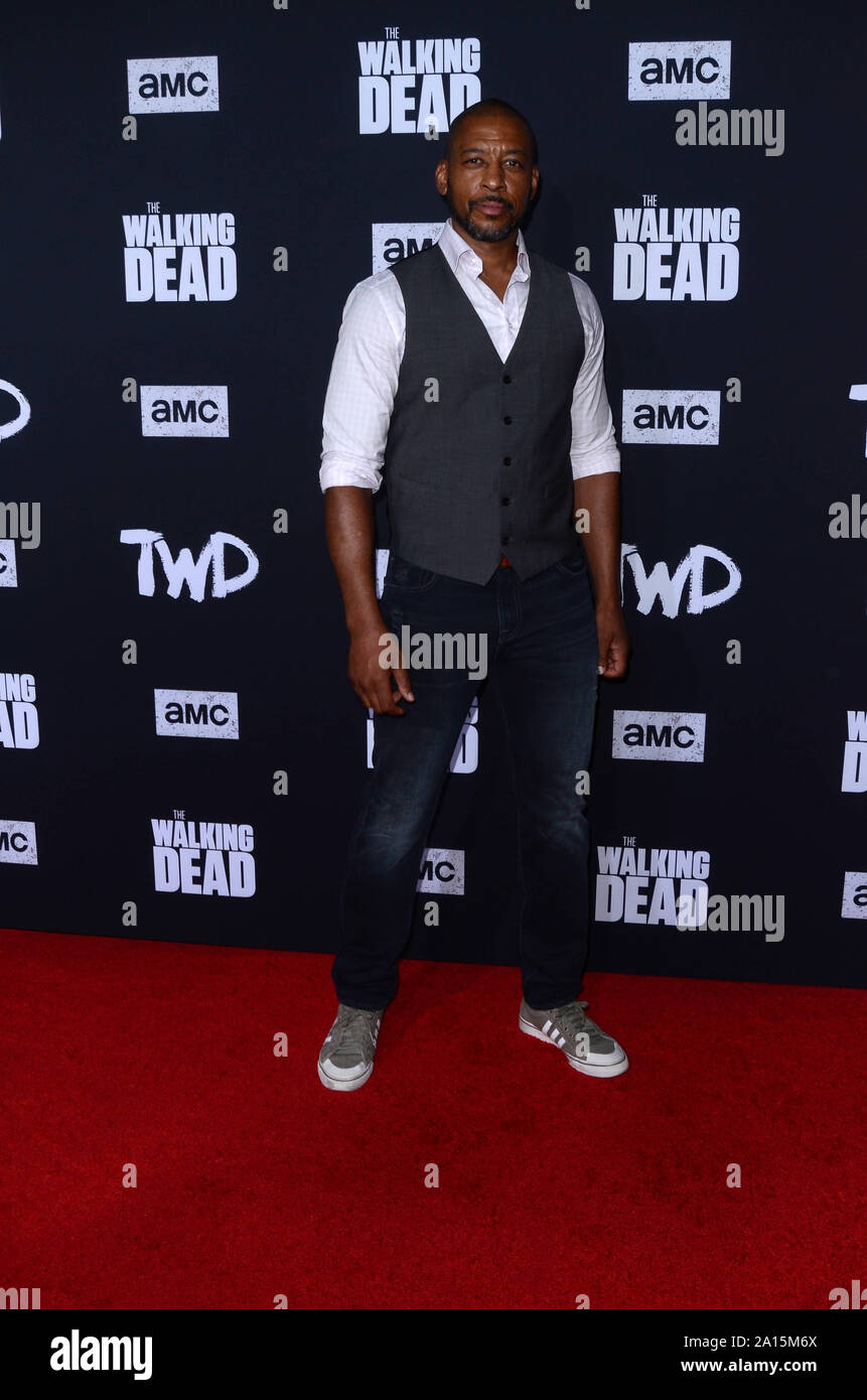 HOLLYWOOD, CA - SEPTEMBER 23: Joe Holt at The Walking Dead Season 10 ...