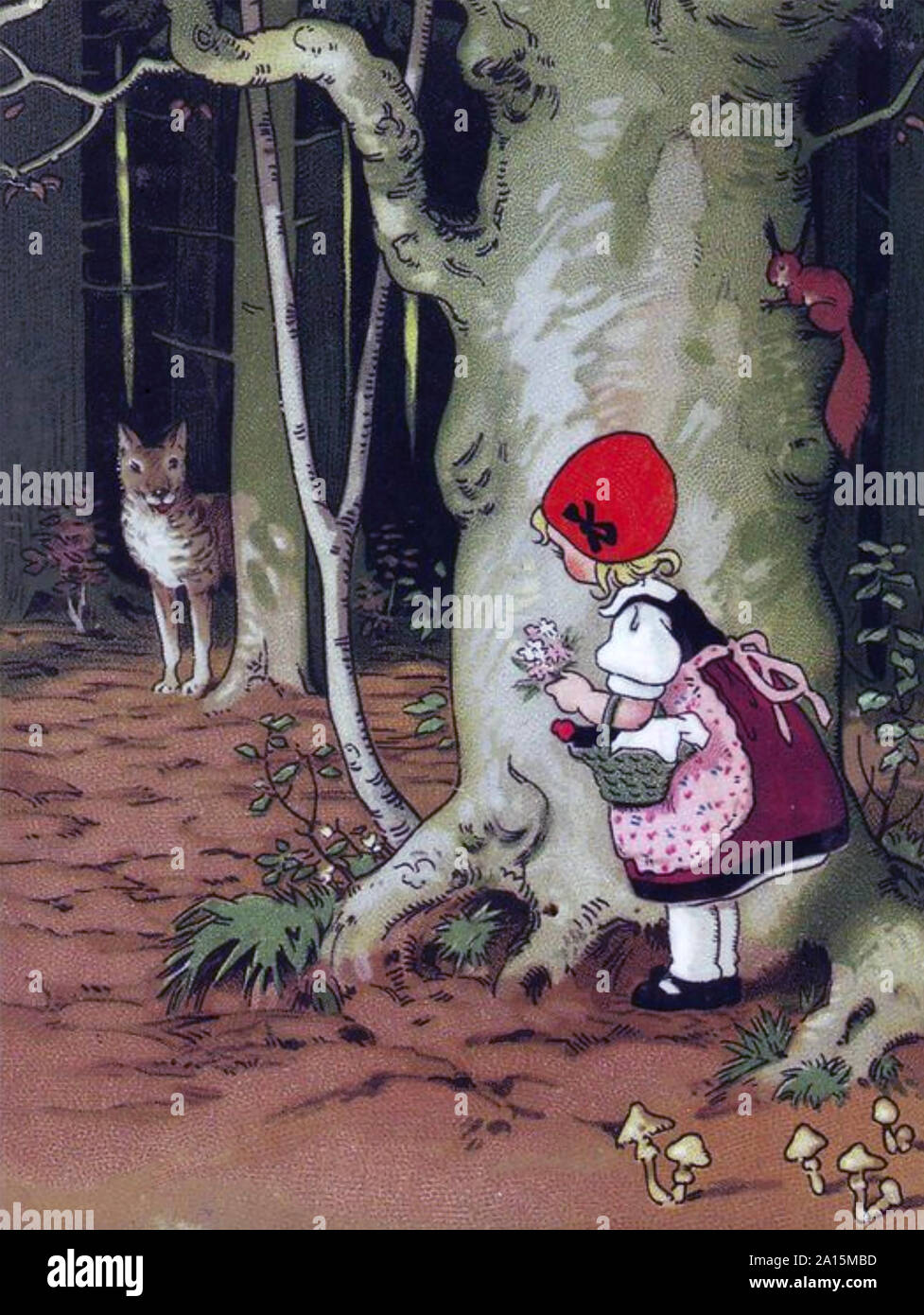 Little red riding hood wolf hi-res stock photography and images - Alamy