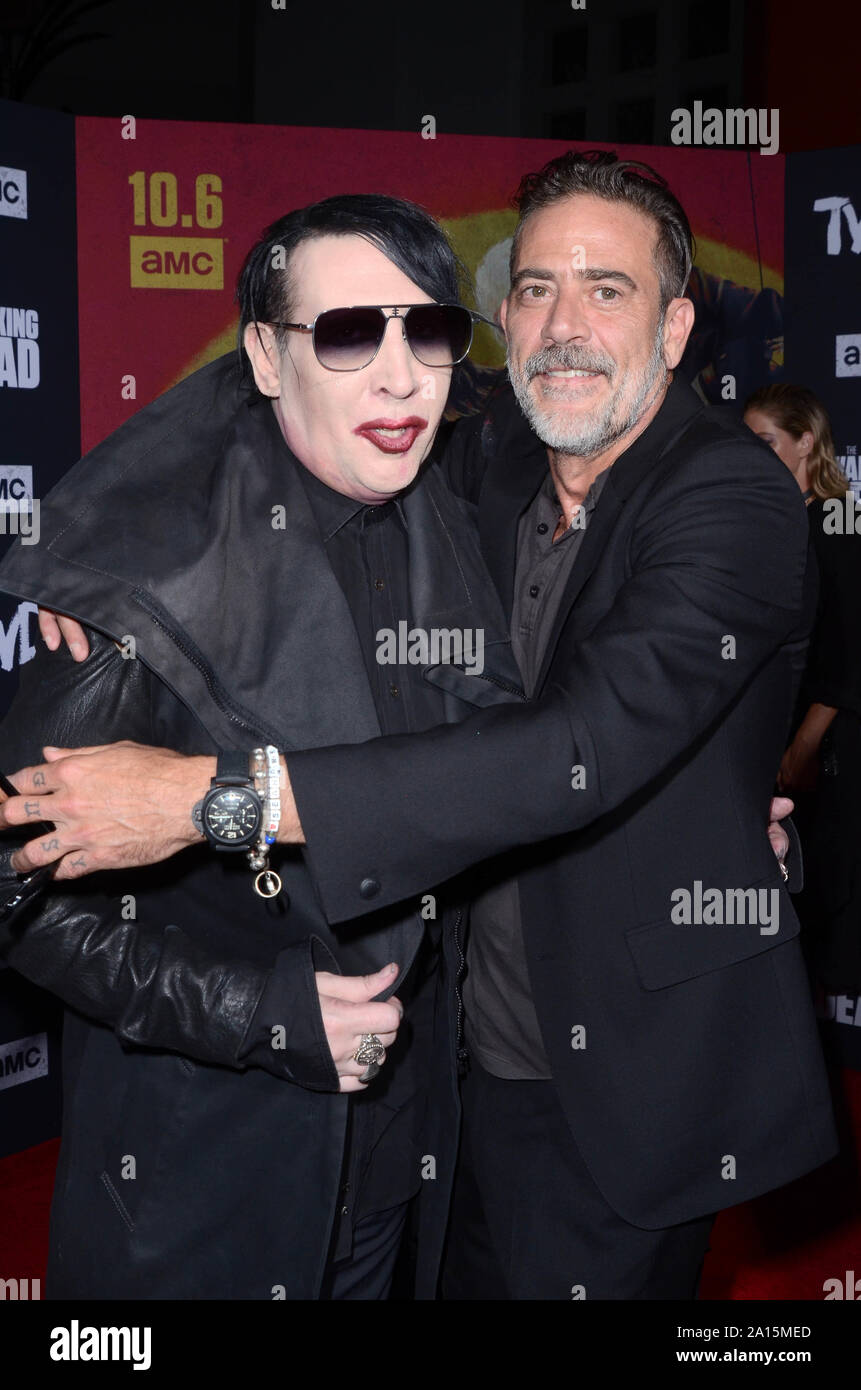 HOLLYWOOD, CA - SEPTEMBER 23: Marilyn Manson, Jeffrey Dean Morgan at ...