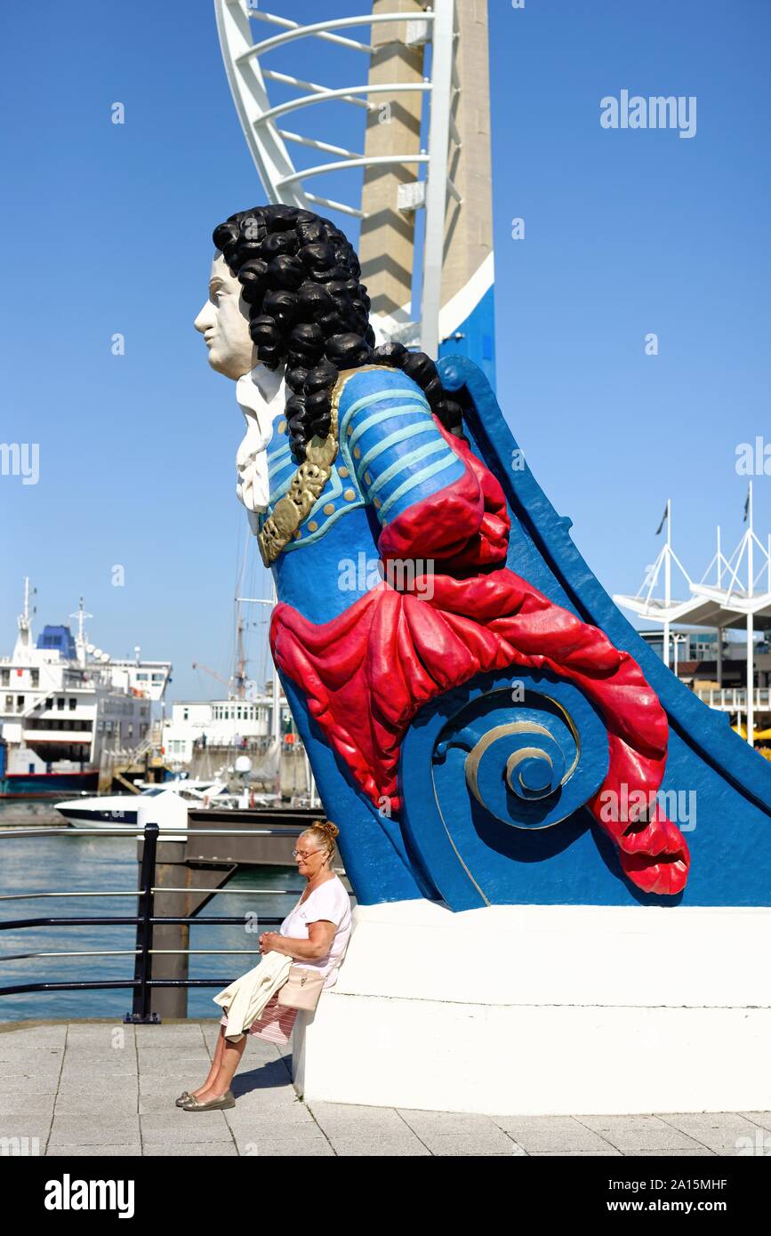 Woman figurehead hi-res stock photography and images - Alamy