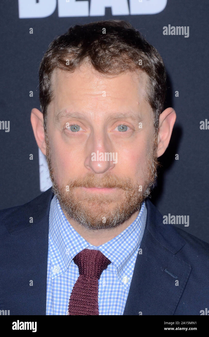 Hollywood, Ca. 23rd Sep, 2019. Scott M. Gimple at The Walking Dead ...