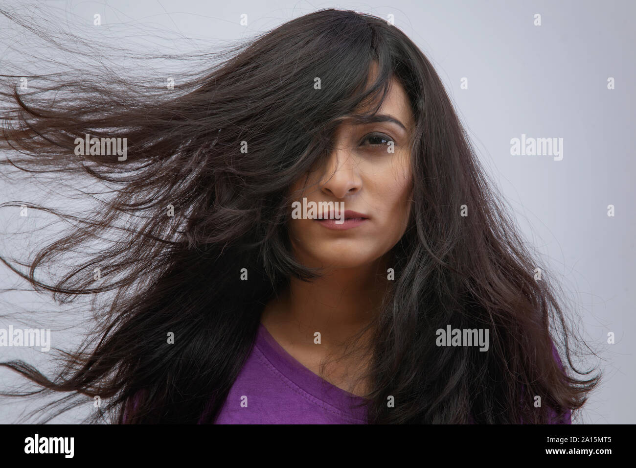 Dishevelled girl hi-res stock photography and images - Alamy