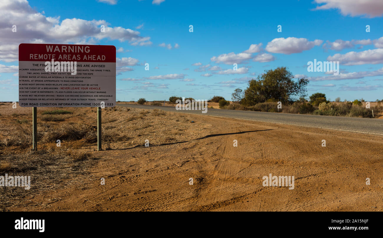 Australian road signs hi-res stock photography and images - Alamy