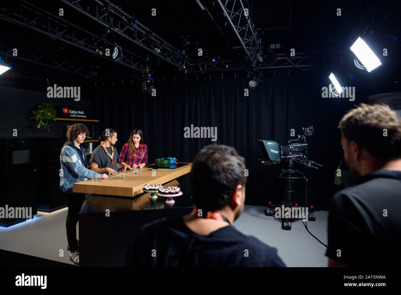 Berlin, Germany. 24th Sep, 2019. Jay Samuelz (l-r) and Ayra Lee ...