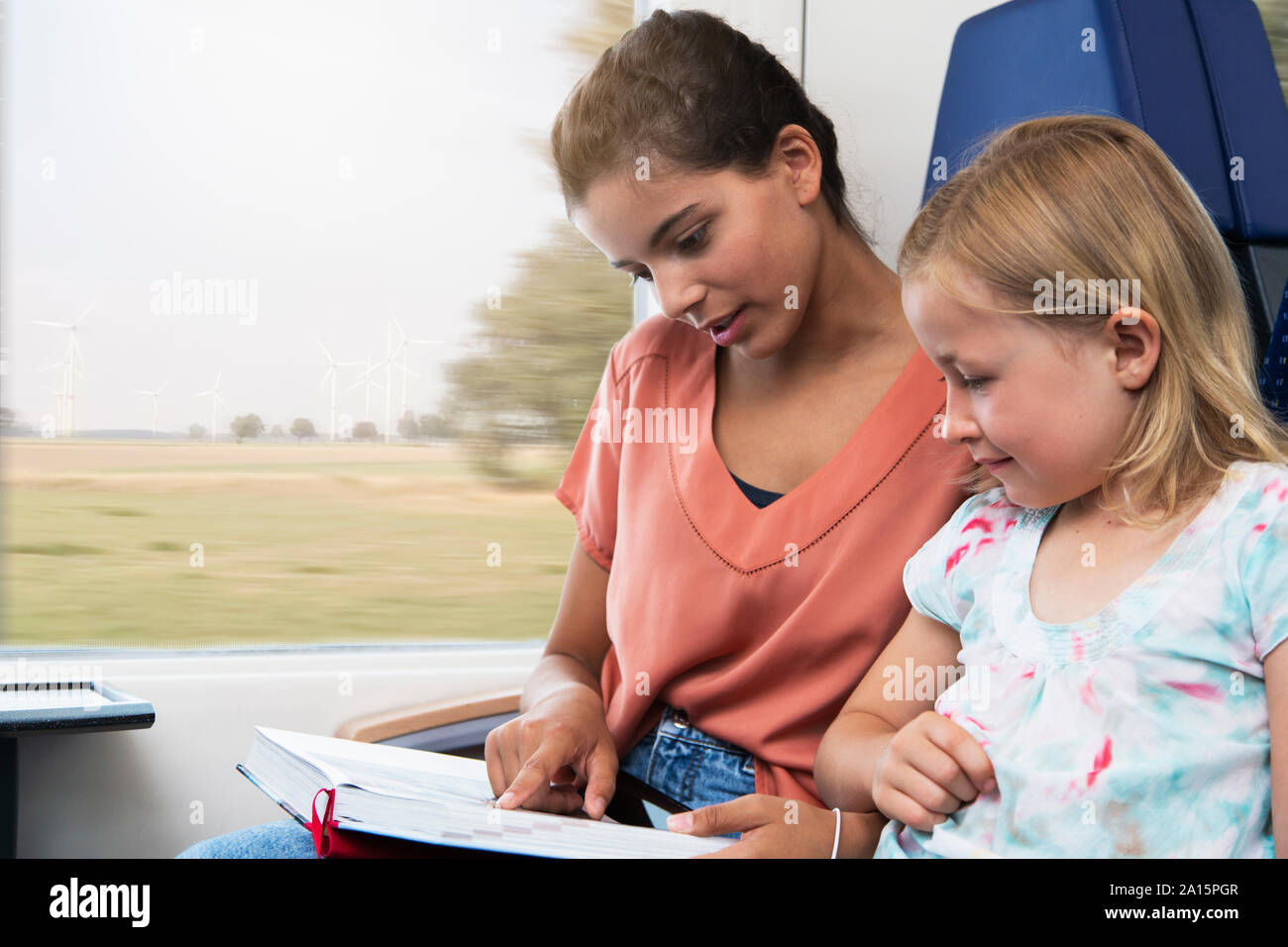 Two people sitting in railway hi-res stock photography and images - Alamy