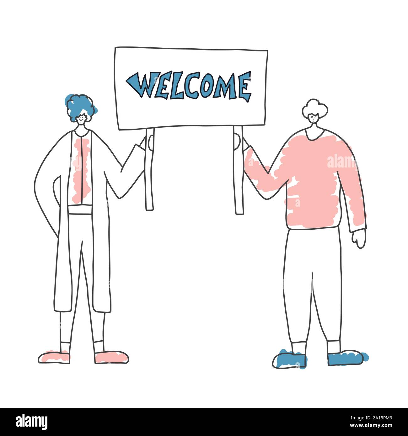 Slogan standing Stock Vector Images - Alamy