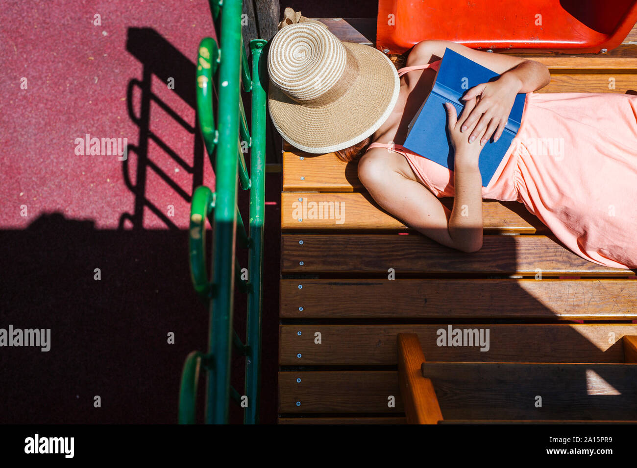 Woman having rest from hi-res stock photography and images - Alamy