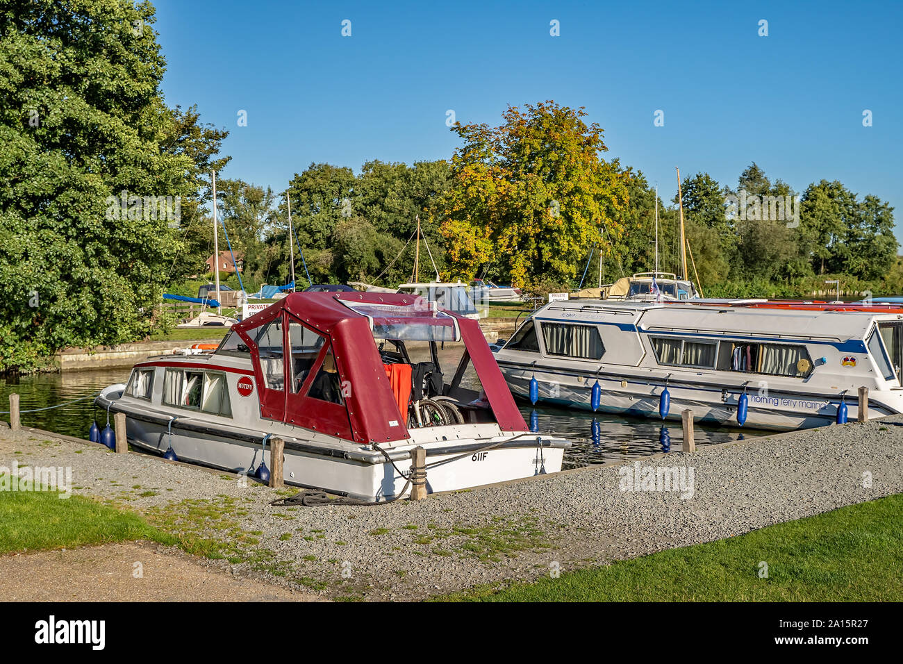 Broads cruisers hi-res stock photography and images - Alamy