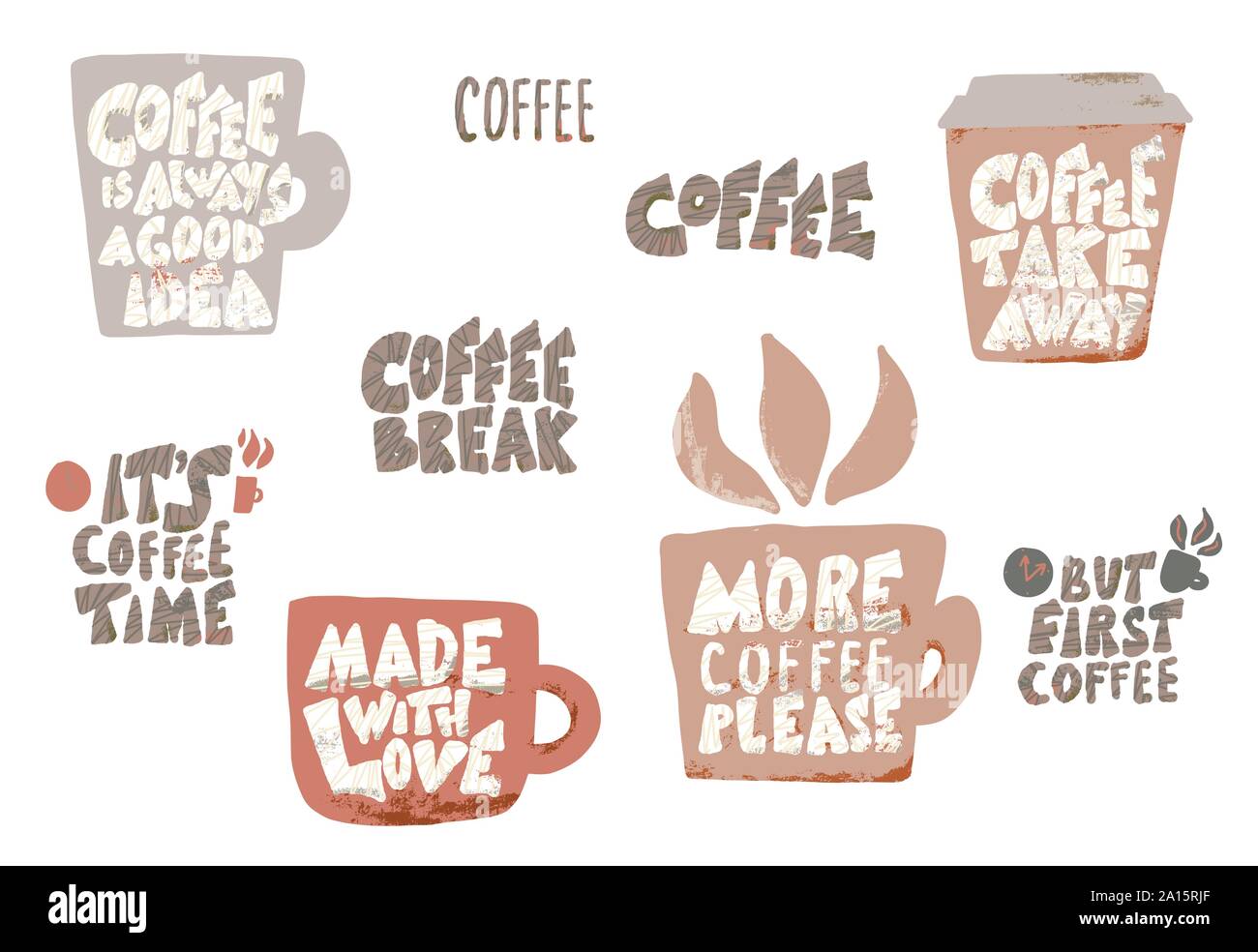 Quotes on cups hi-res stock photography and images - Alamy