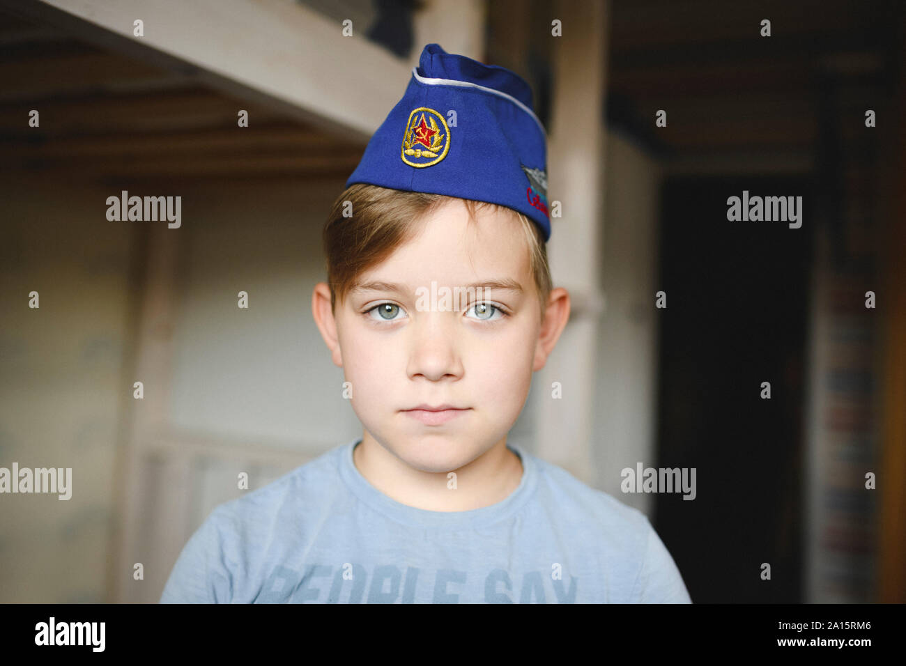 Russian boy hi-res stock photography and images - Alamy