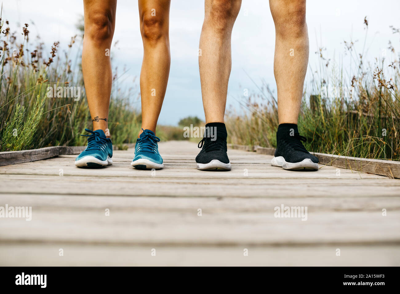 Standing with feet together hi-res stock photography and images - Alamy
