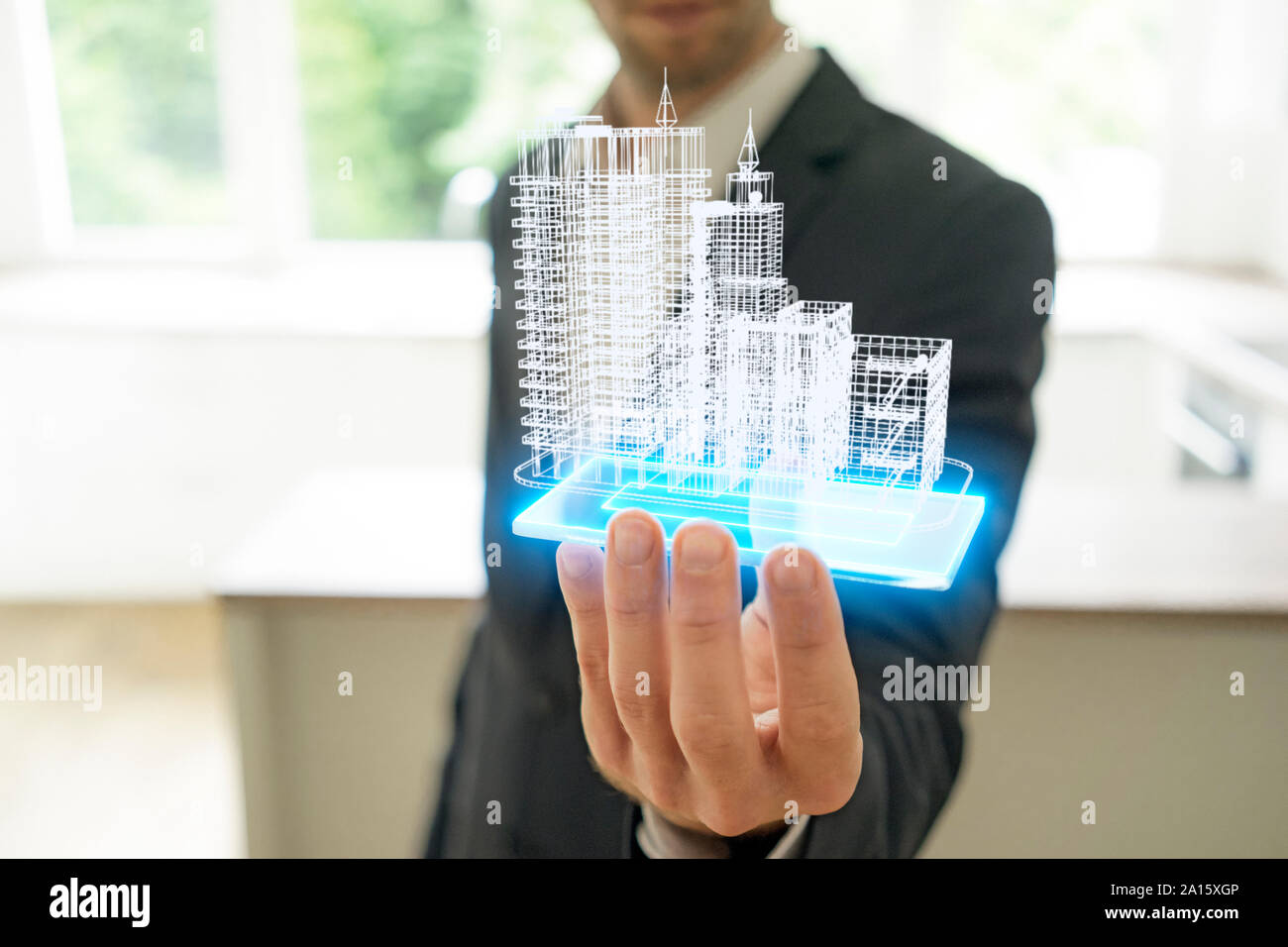 Hologram person hi-res stock photography and images - Alamy