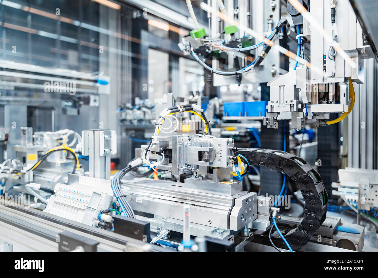 Modern Factory Machinery