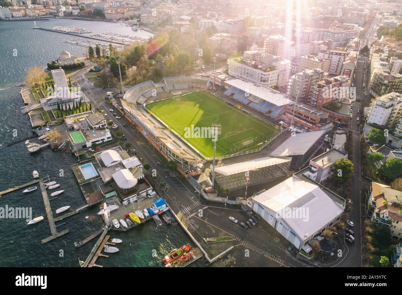 Aerial View Football Stadium High Resolution Stock Photography and Images - Alamy