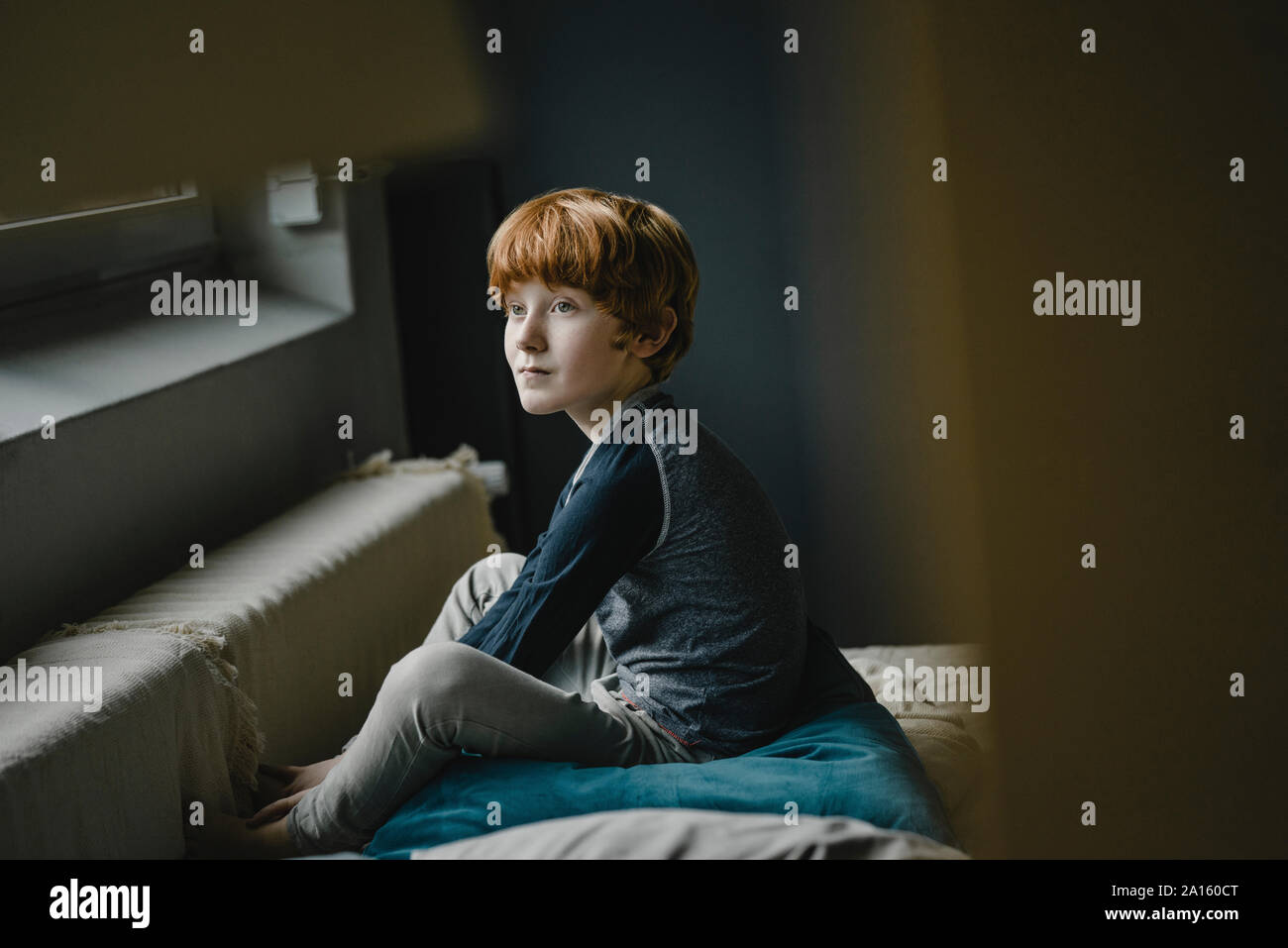 Smart child boy distance hi-res stock photography and images - Alamy