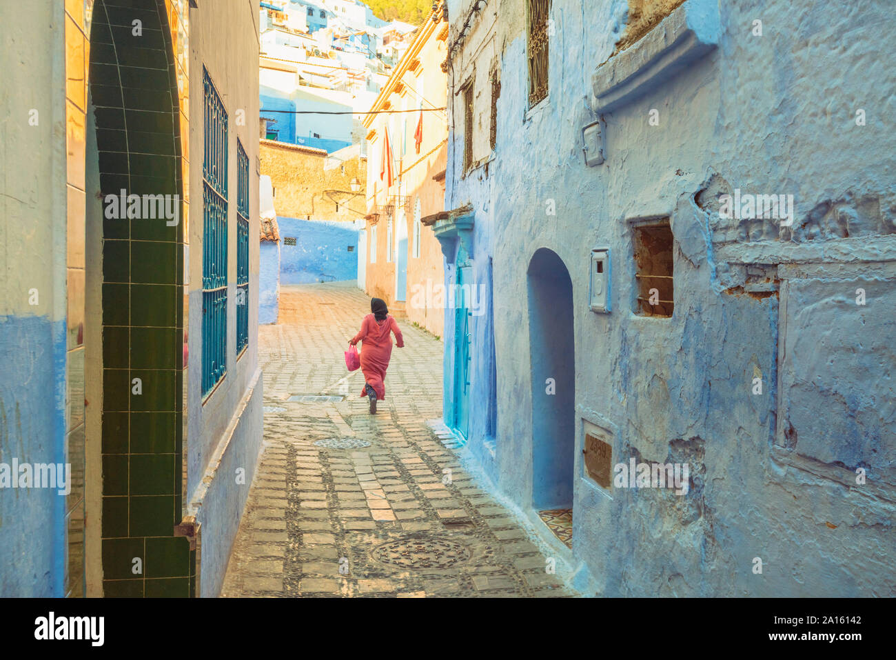 Chefchaouen blue buildings hi-res stock photography and images - Alamy