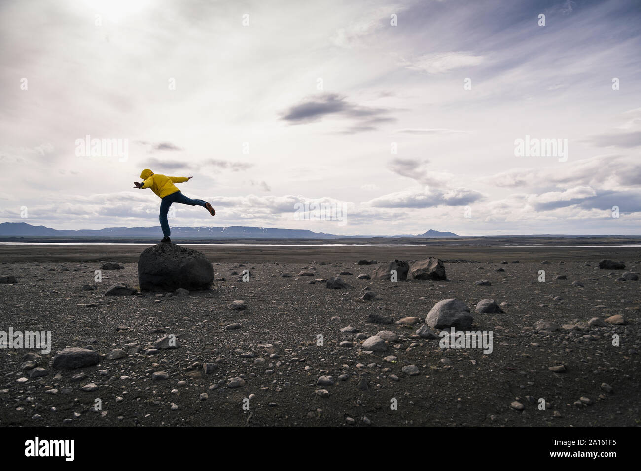 Rock in leg hi-res stock photography and images - Alamy