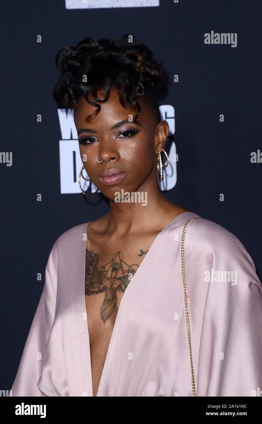 Los Angeles, CA. 23rd Sep, 2019. Angel Theory at arrivals for THE ...