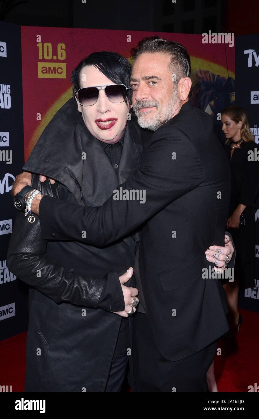 Marilyn manson jeffrey dean morgan hi-res stock photography and images ...