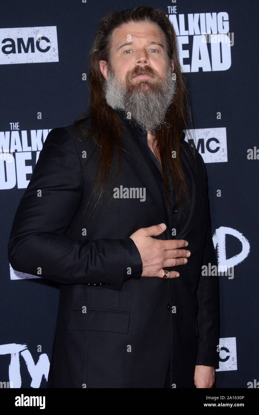 Ryan Hurst at arrivals for THE WALKING DEAD Season 10 Premiere, TCL ...