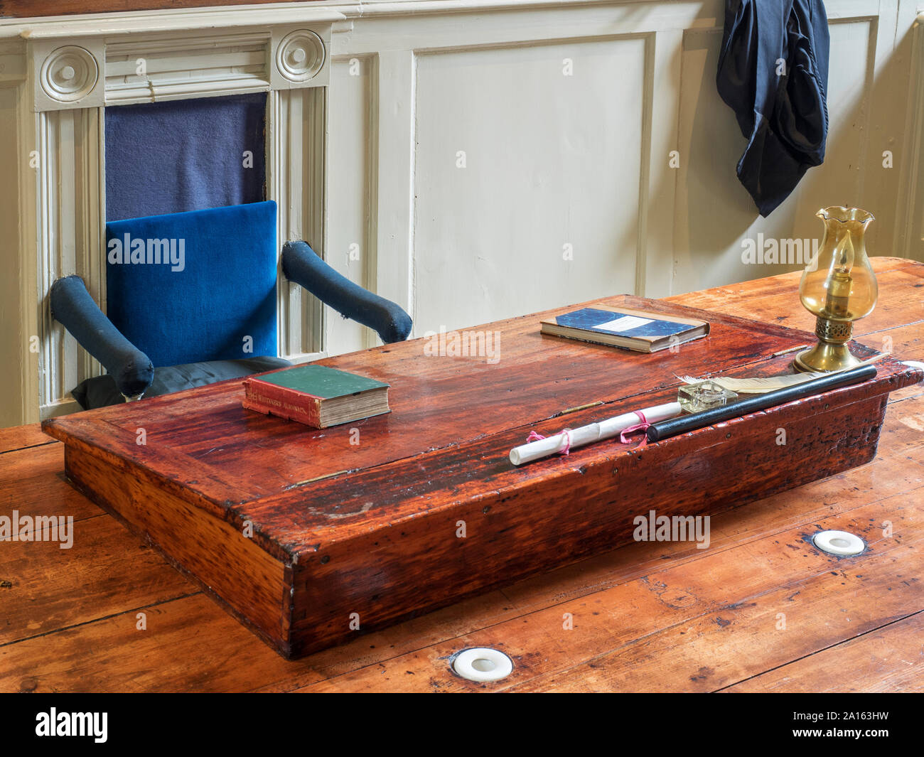Interior of the Courtroom at Ripon Courthouse Museum Ripon North ...