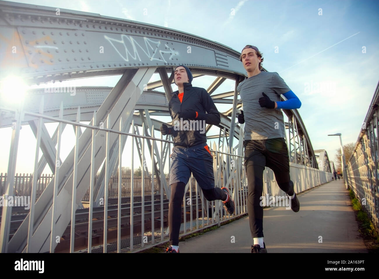 Running the railway hi-res stock photography and images - Alamy