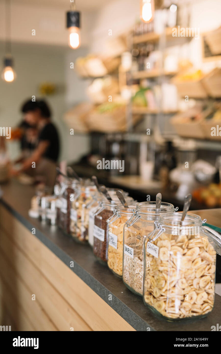 Counter of the cafe hi-res stock photography and images - Alamy