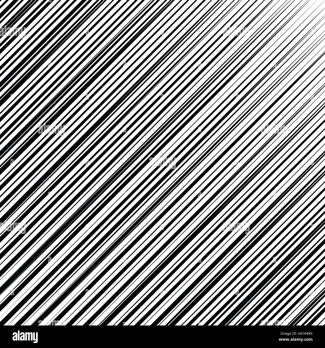 Dynamic diagonal, oblique, slanted lines, stripes geometric pattern, background. Texture with ...