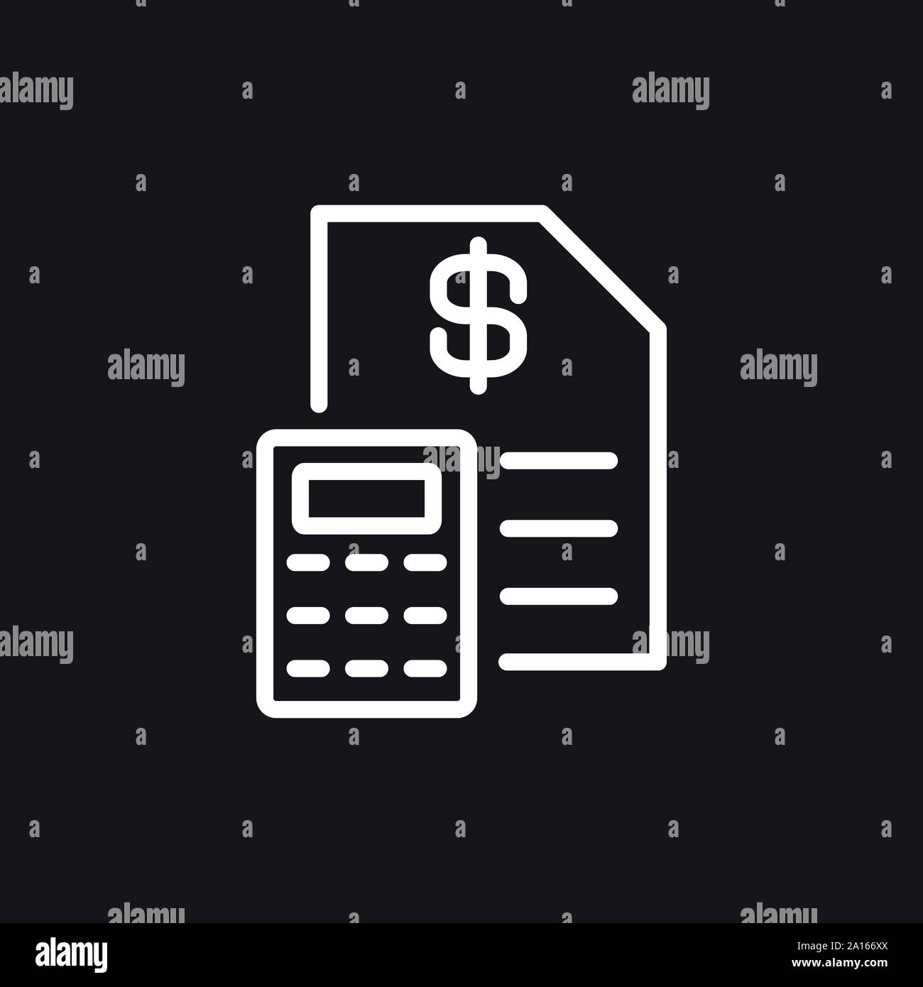Accounting vector icon. Business and financial symbol Stock Vector ...