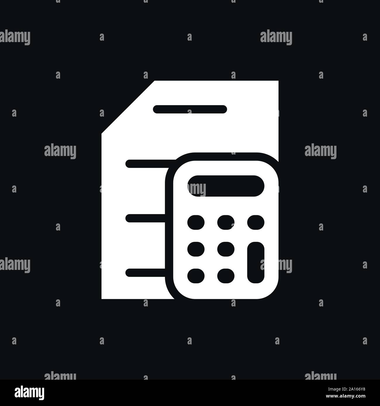 Accounting vector icon. Business and financial symbol Stock Vector ...
