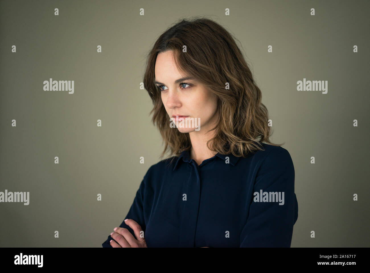 Annoyed business woman hi-res stock photography and images - Alamy