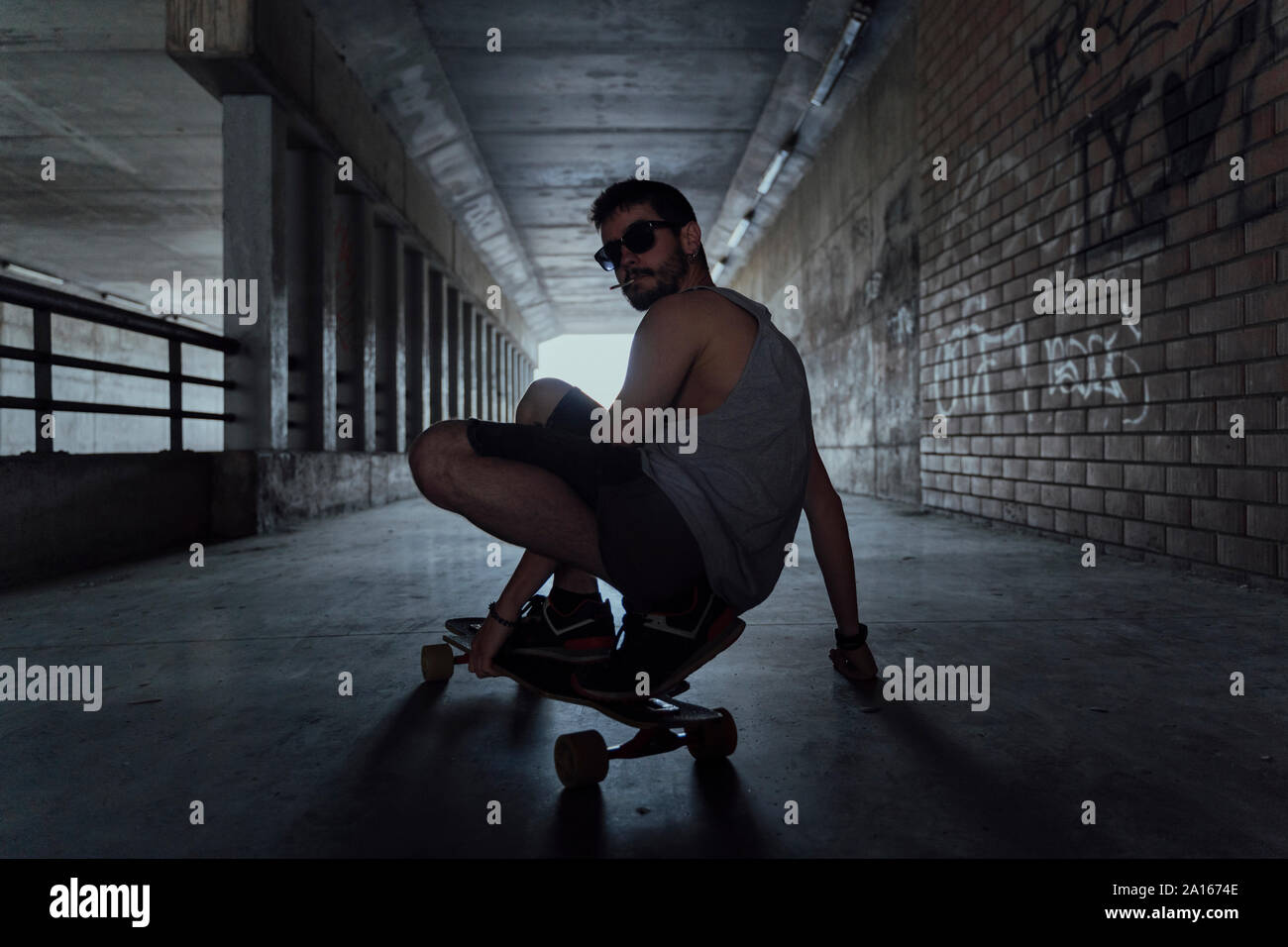 Tunnel portrait hi-res stock photography and images - Alamy