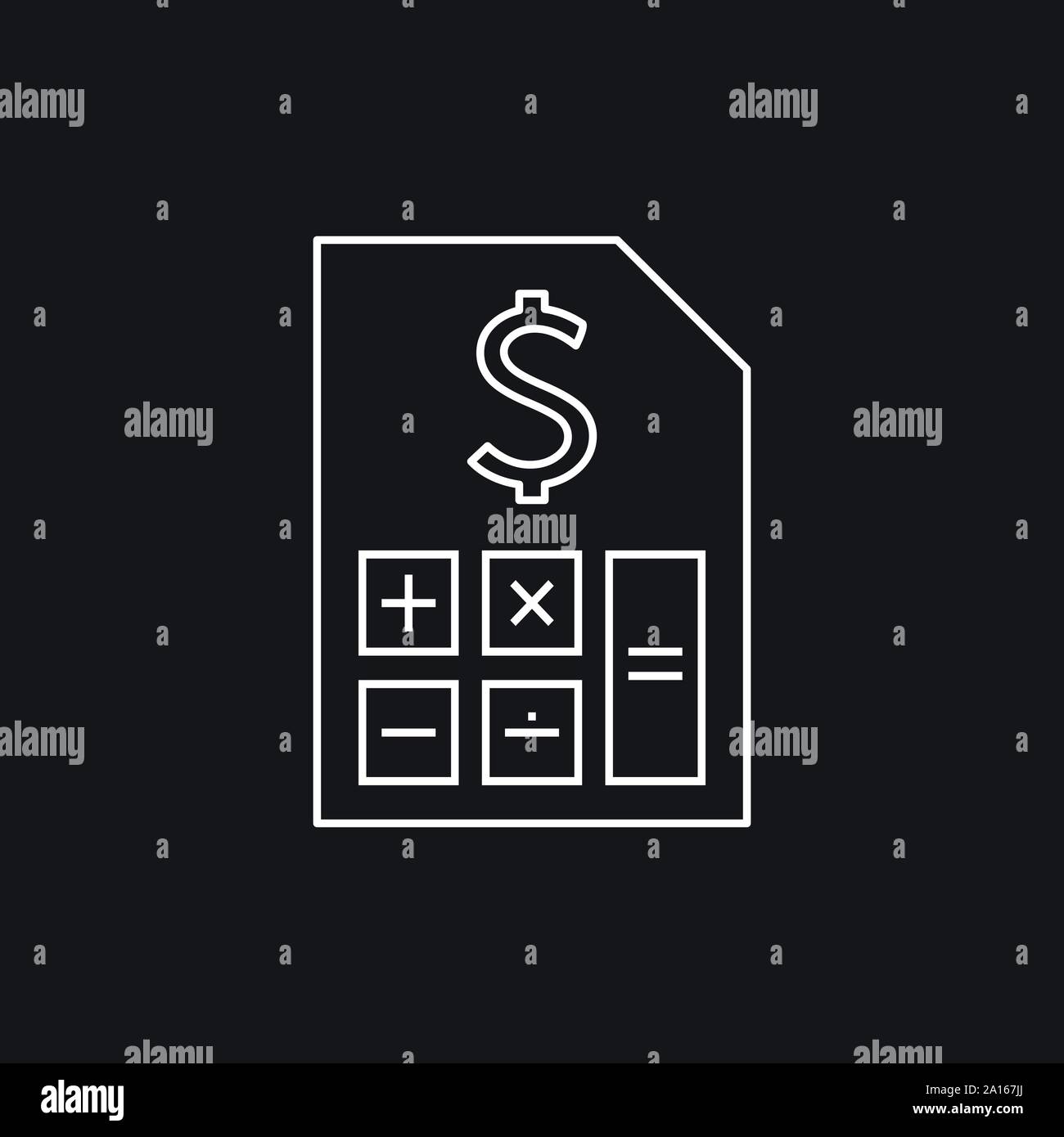 Accounting vector icon. Business and financial symbol Stock Vector ...