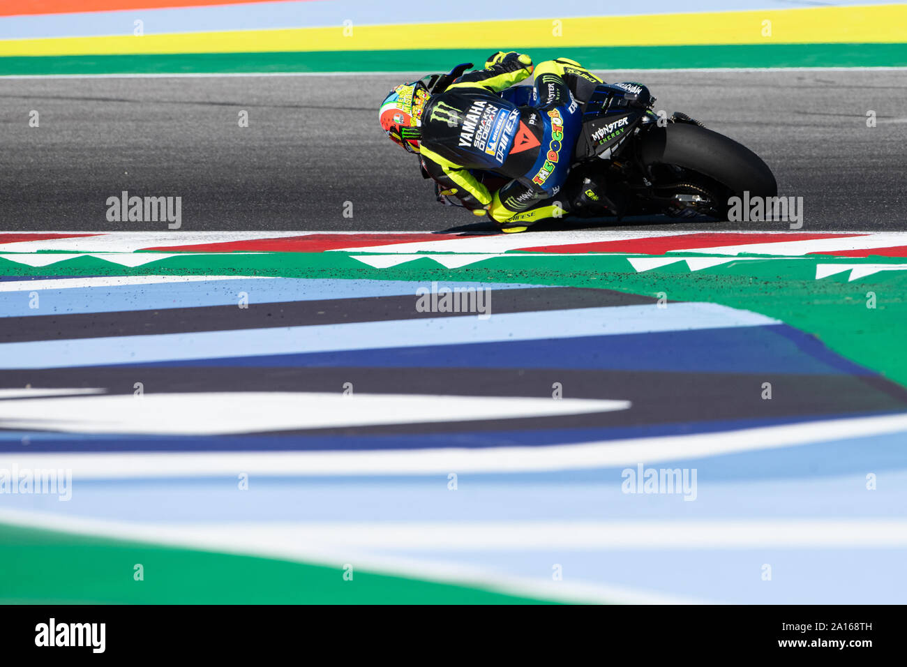 Italy. 14th Sep, 2019. Valentino Rossi, Italian MotoGP Rider number 46 ...