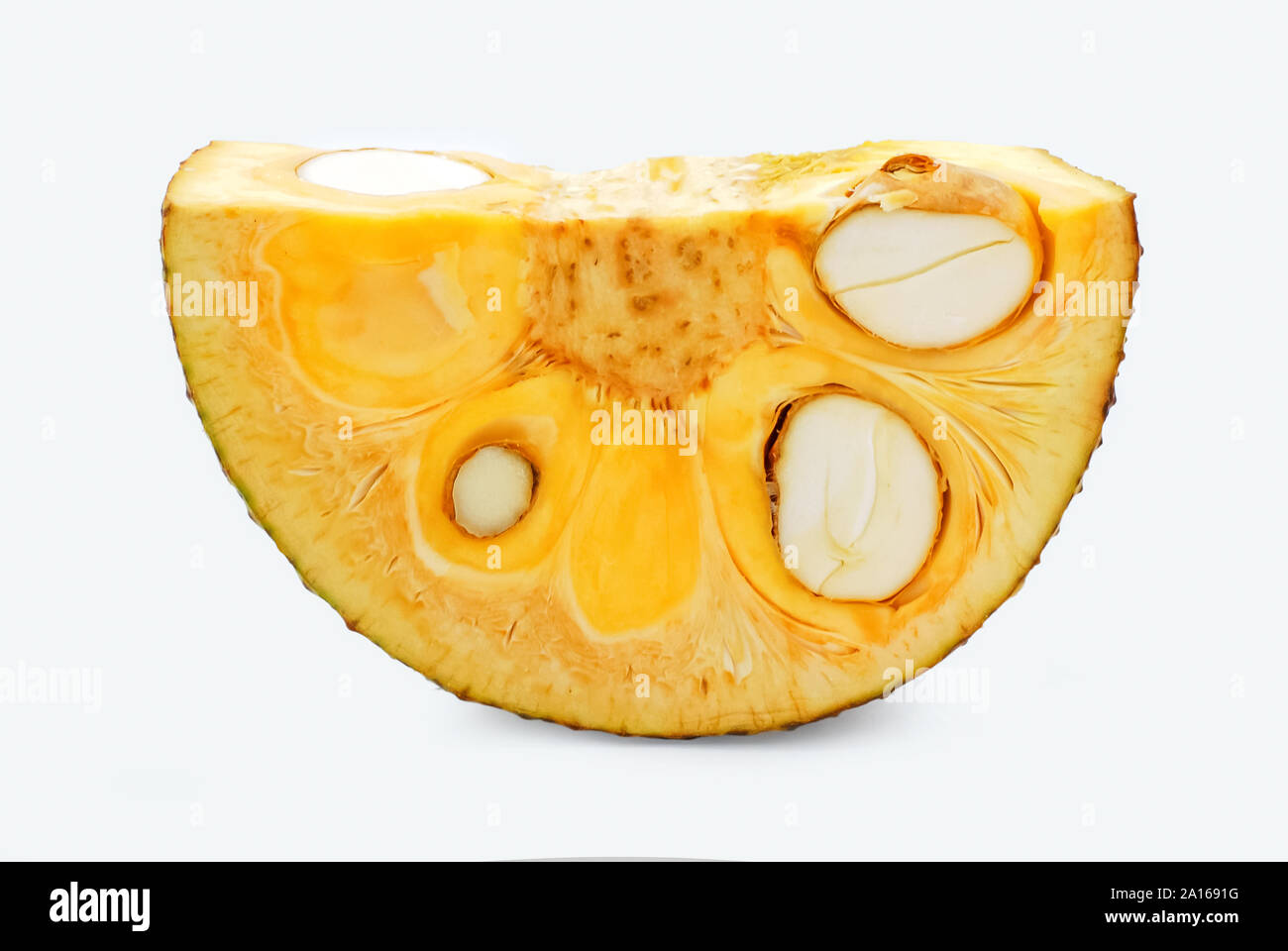 Fresh jackfruit isolated on white background Stock Photo - Alamy