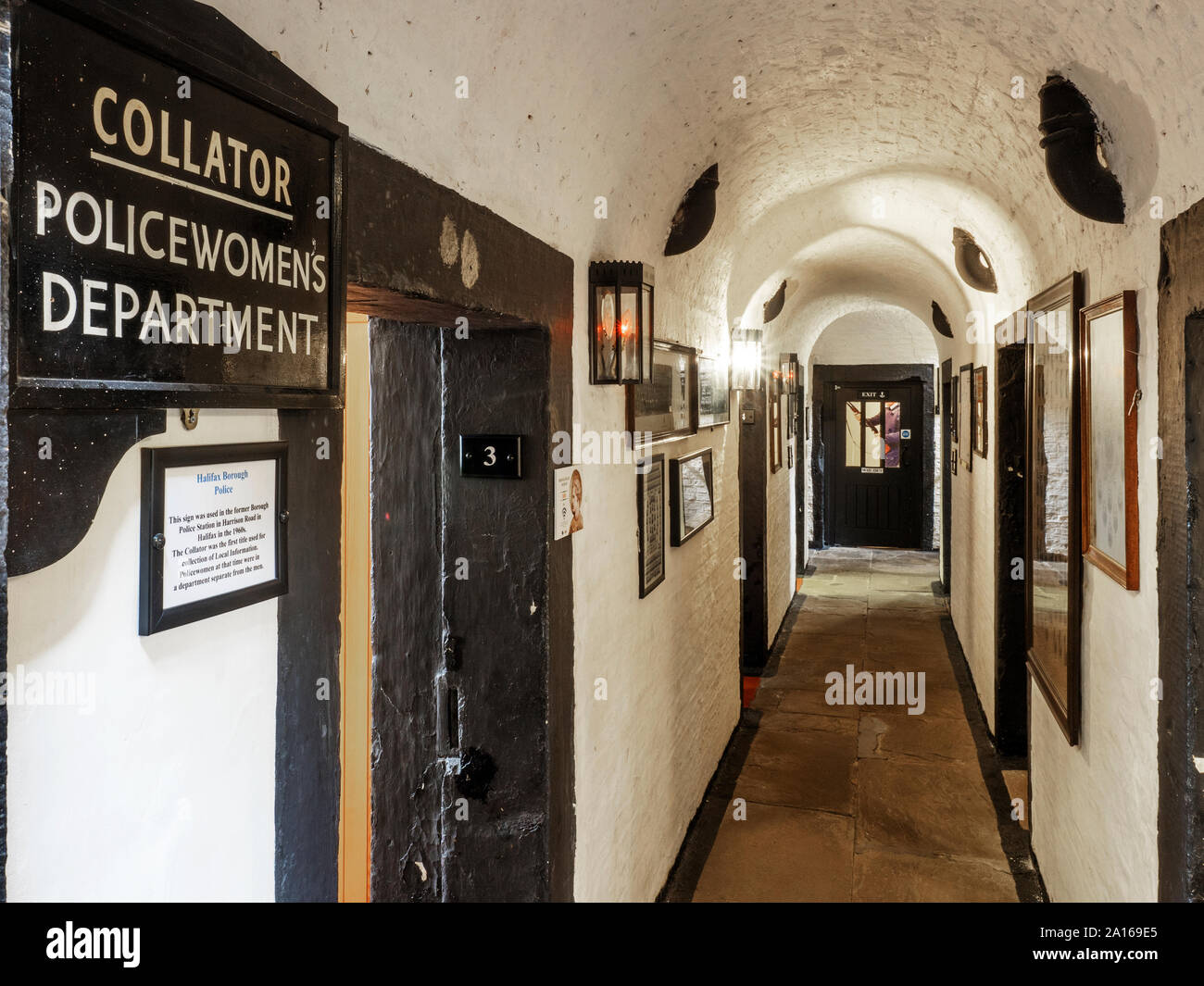 Interior of the Prison and Police Museum in Ripon North Yorkshire ...