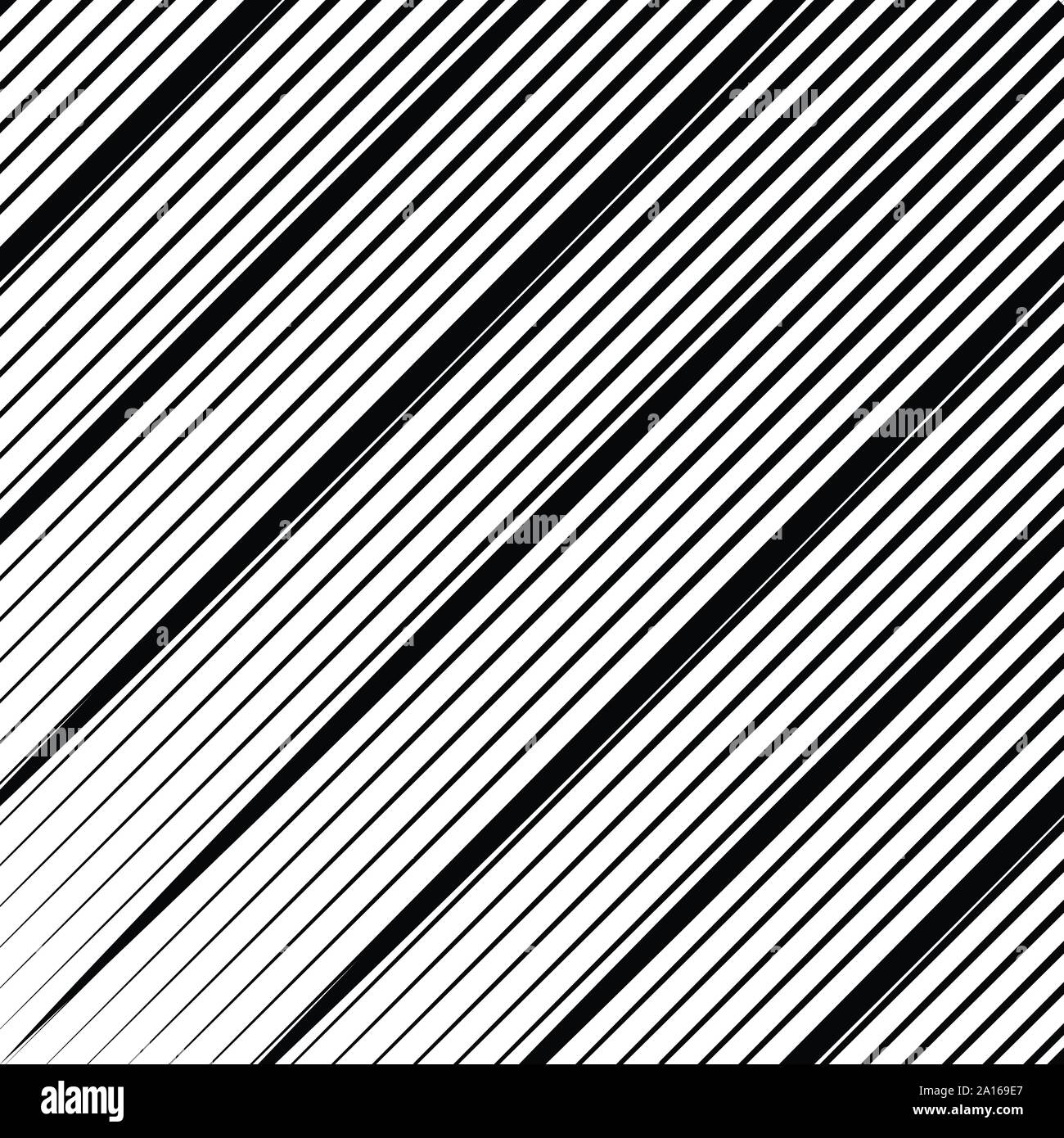 Dynamic diagonal, oblique, slanted lines, stripes geometric pattern, background. Texture with ...