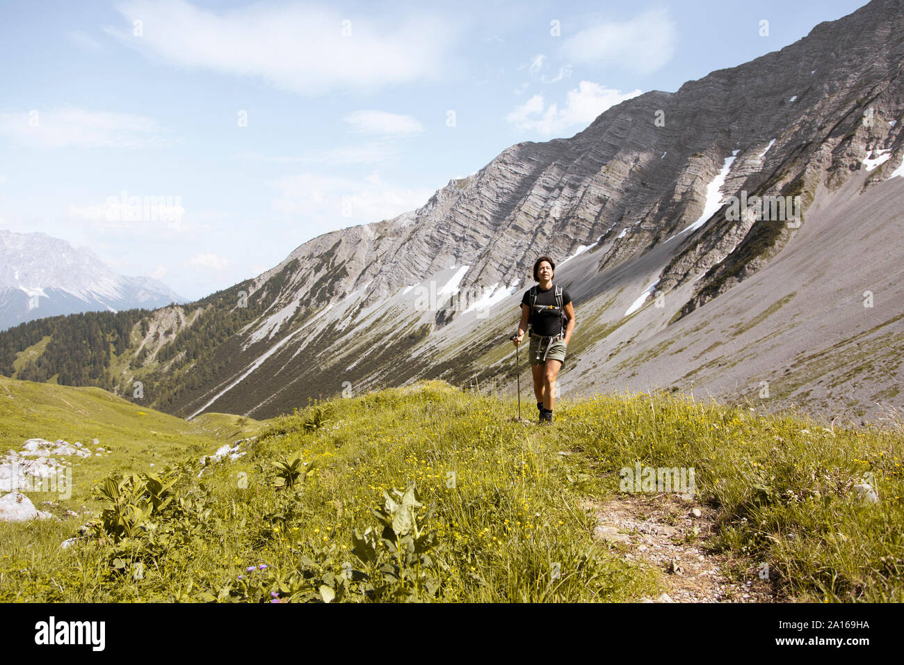 Alps austria portrait woman hi-res stock photography and images - Alamy
