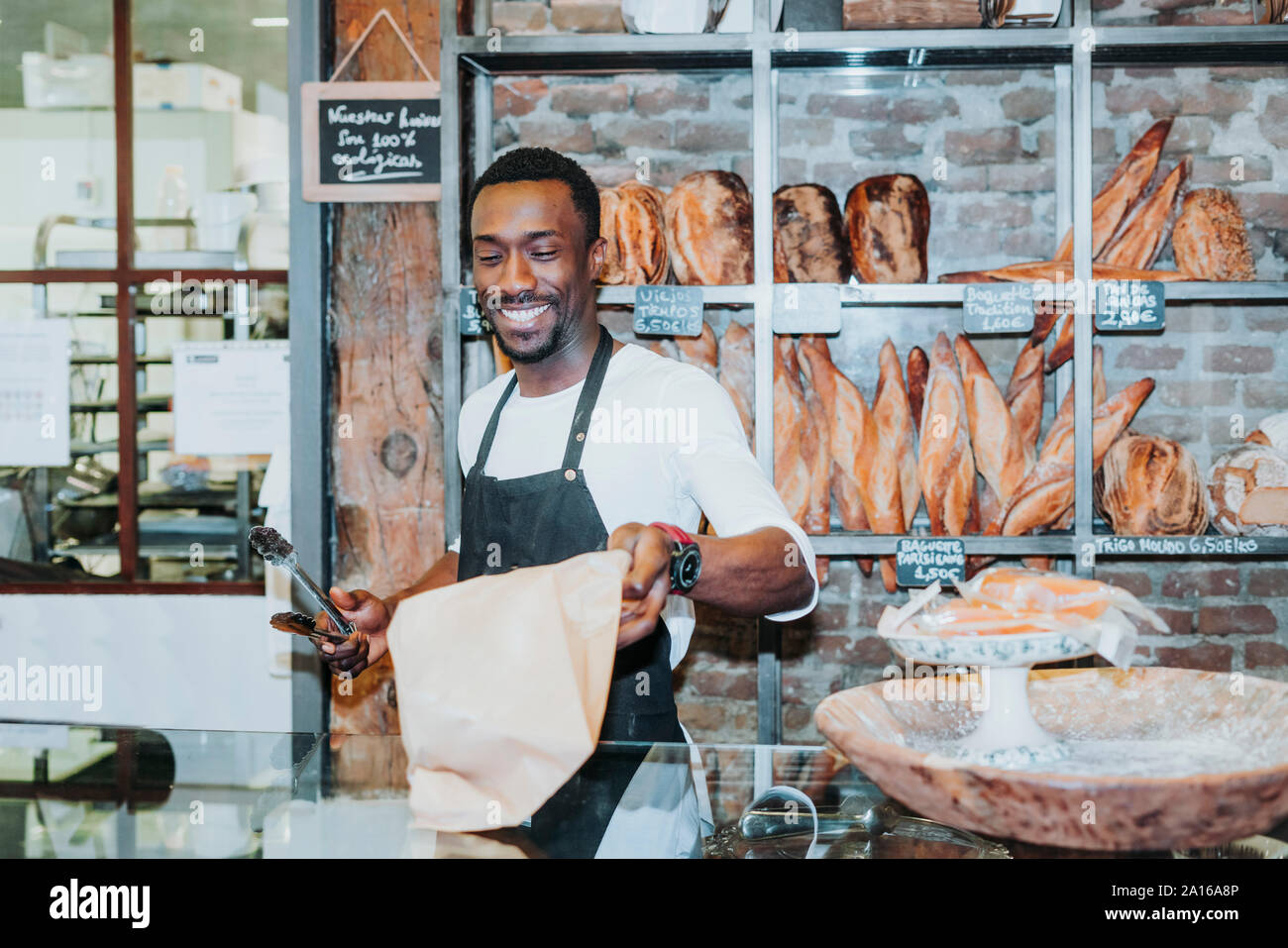 Bread Bakery Display High Resolution Stock Photography and Images - Alamy