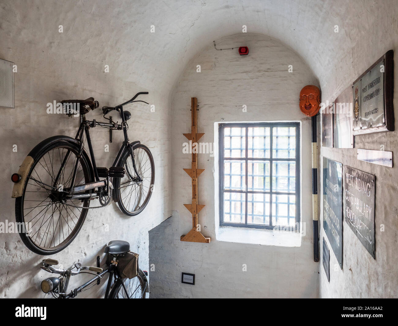 Interior of the Prison and Police Museum in Ripon North Yorkshire ...