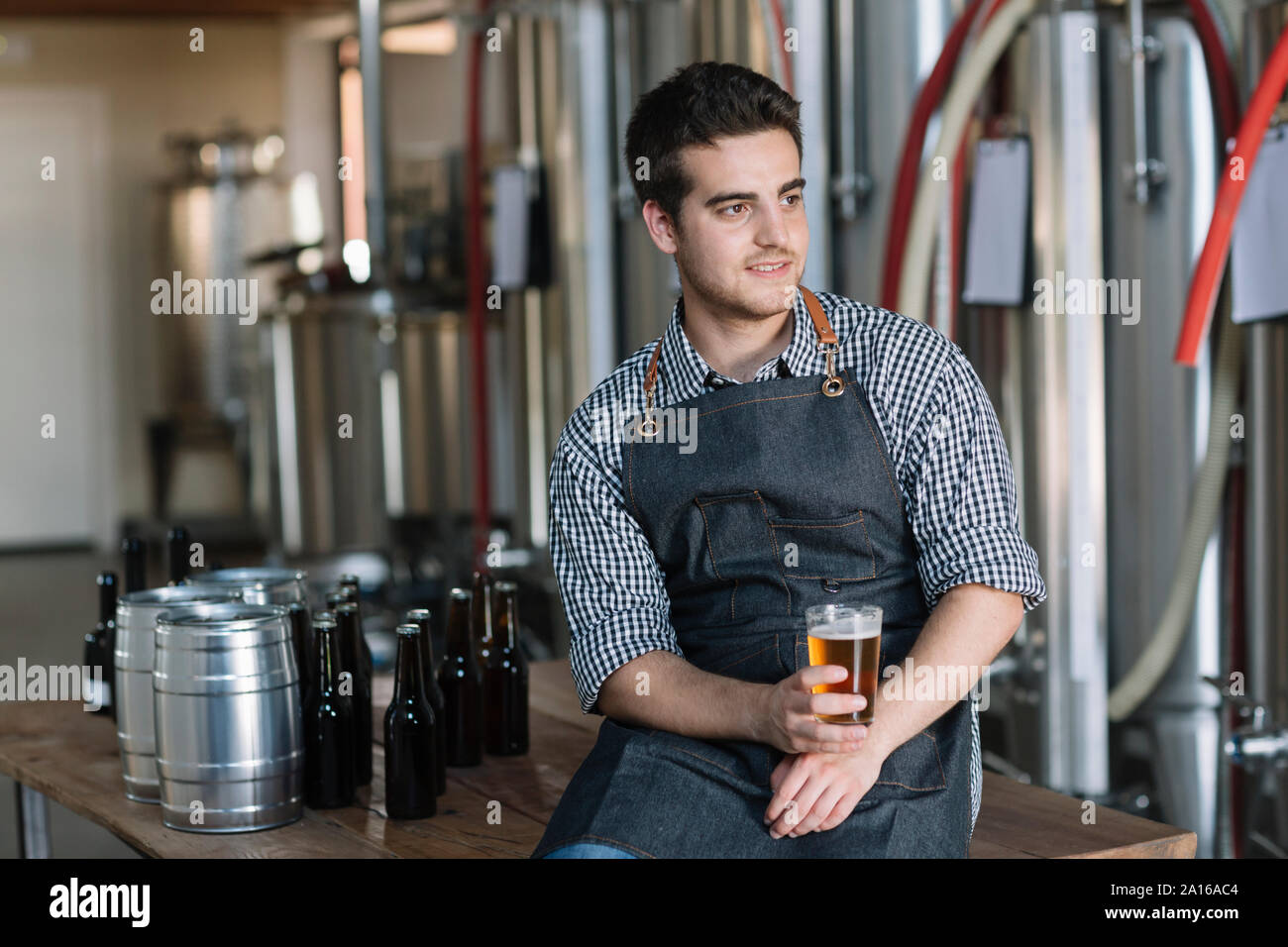 Beer barrel man drinking hi-res stock photography and images - Alamy