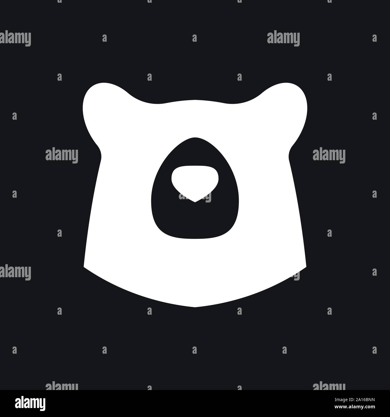 Bear icon. Vector concept illustration for design Stock Vector Image ...