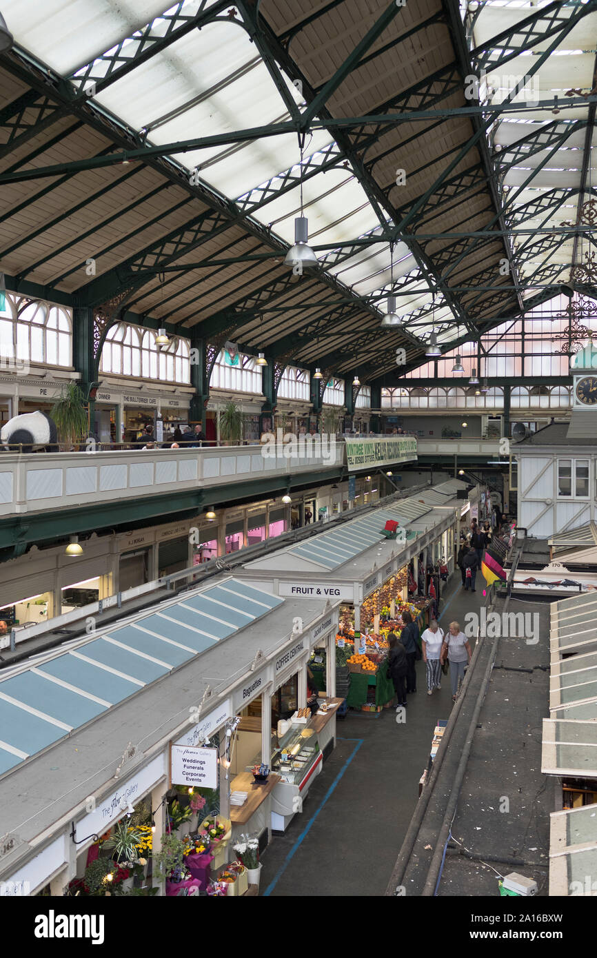 Cardiff market cardiff hi-res stock photography and images - Alamy