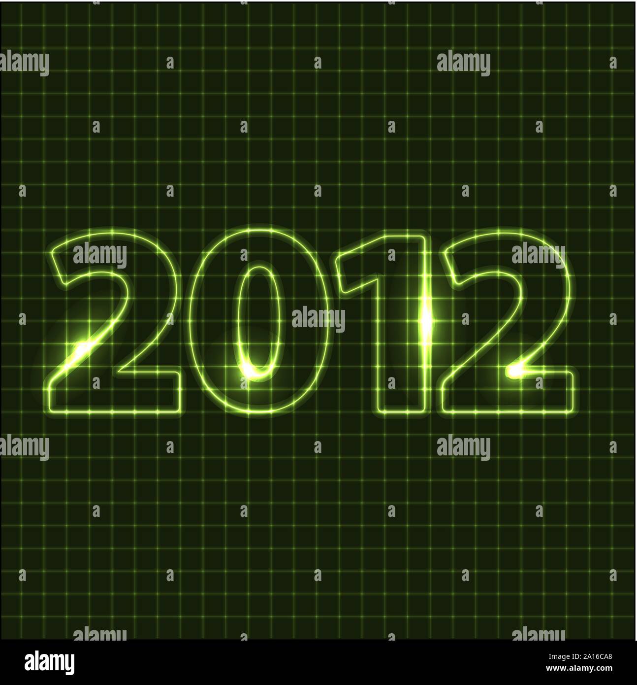 2012 Stock Vector Images - Alamy