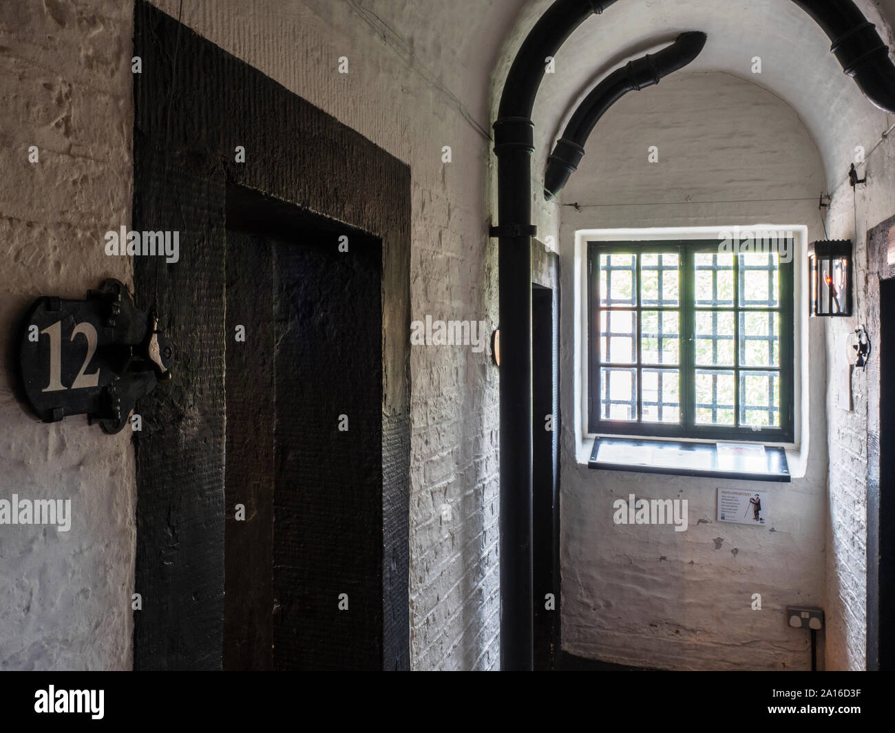 Interior of the Prison and Police Museum in Ripon North Yorkshire ...