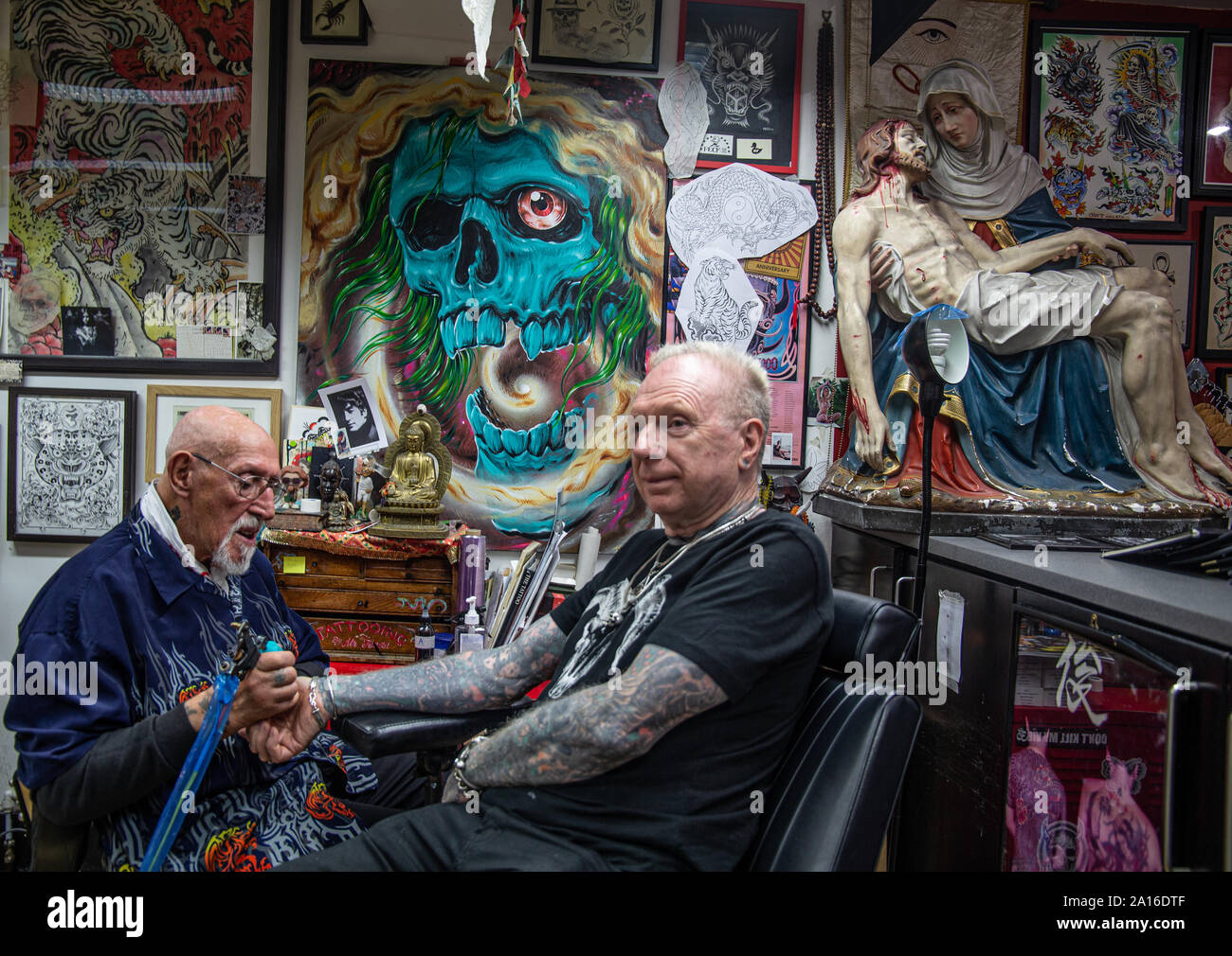London, UK. 24th Sep, 2019. George Bone owner of one of London's oldest ...