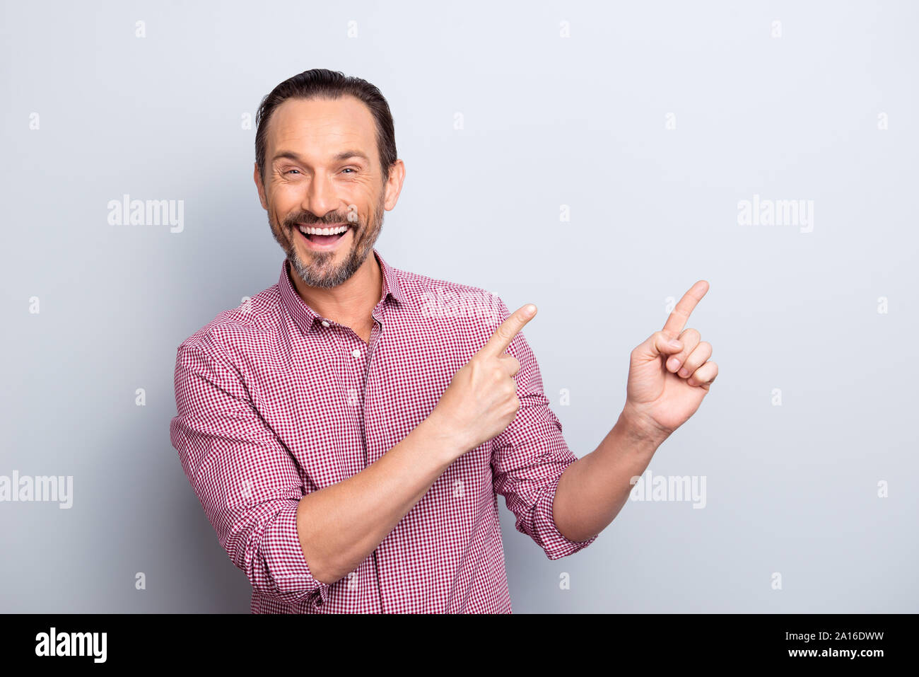 Reaction facial expression emotion positive confident careless c Stock ...