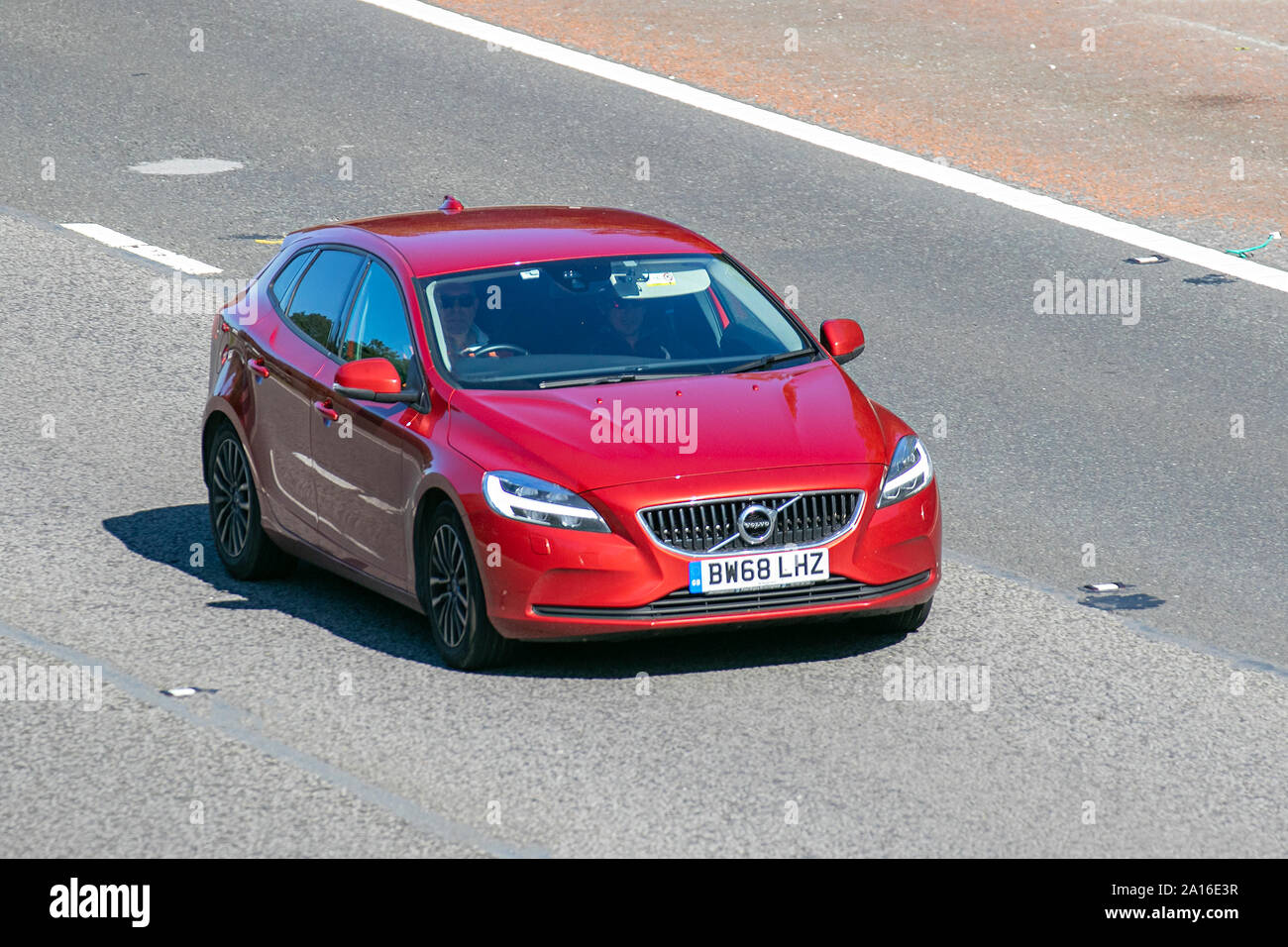 Red volvo coupe hi-res stock photography and images - Alamy
