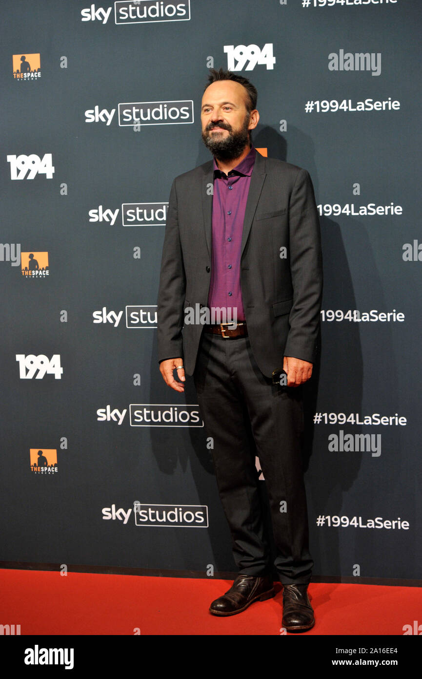 Roma, Presentazione della serie Sky 1994 Pictured : Paolo Pierobon ...