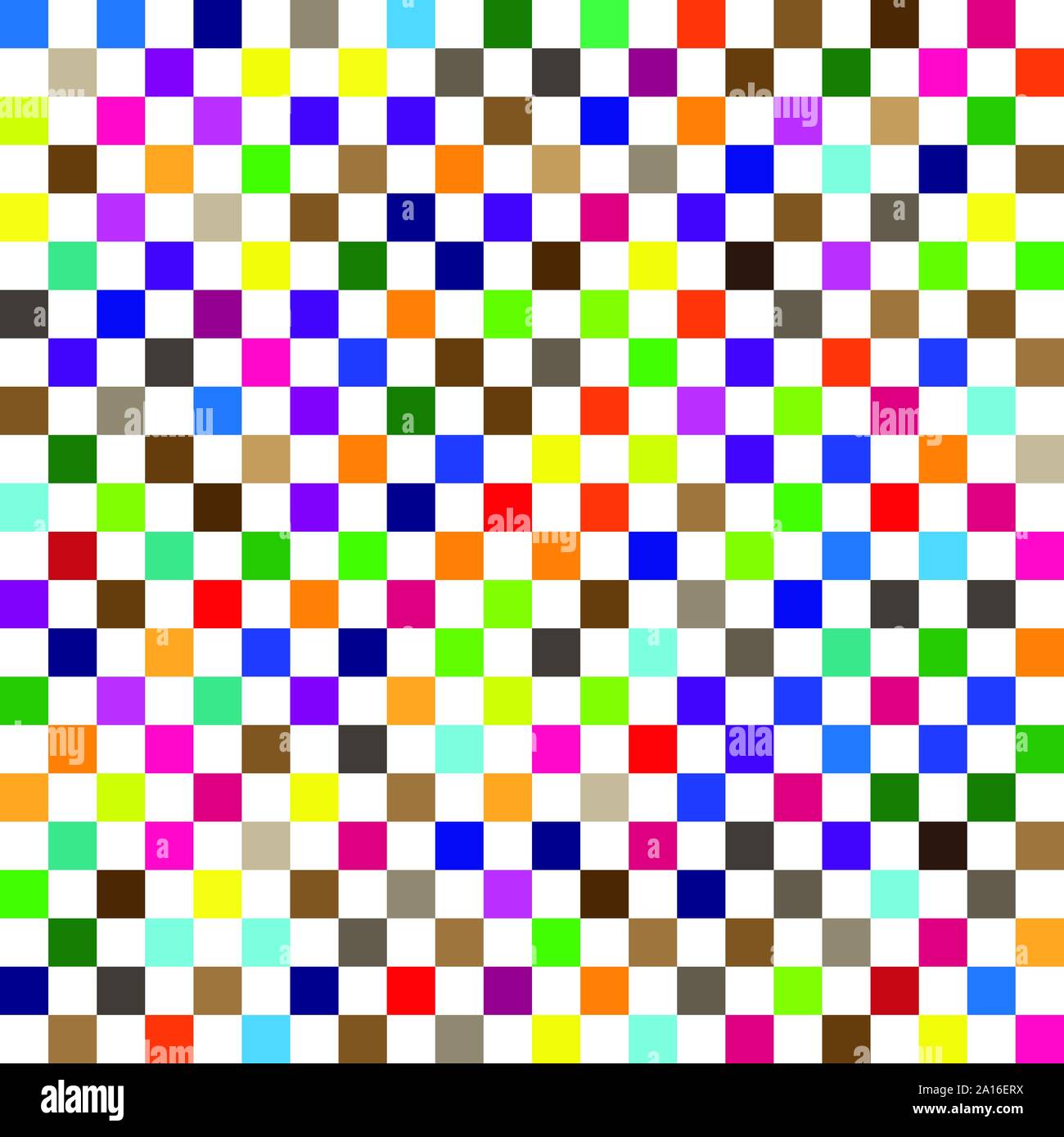 Seamless Colour Blocks Grid Pattern High Resolution Stock Photography ...